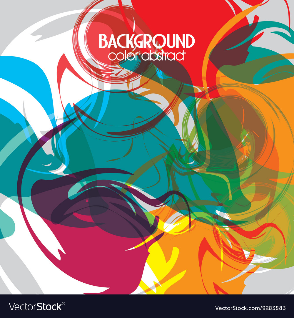 Multicolored abstract background Royalty Free Vector Image
