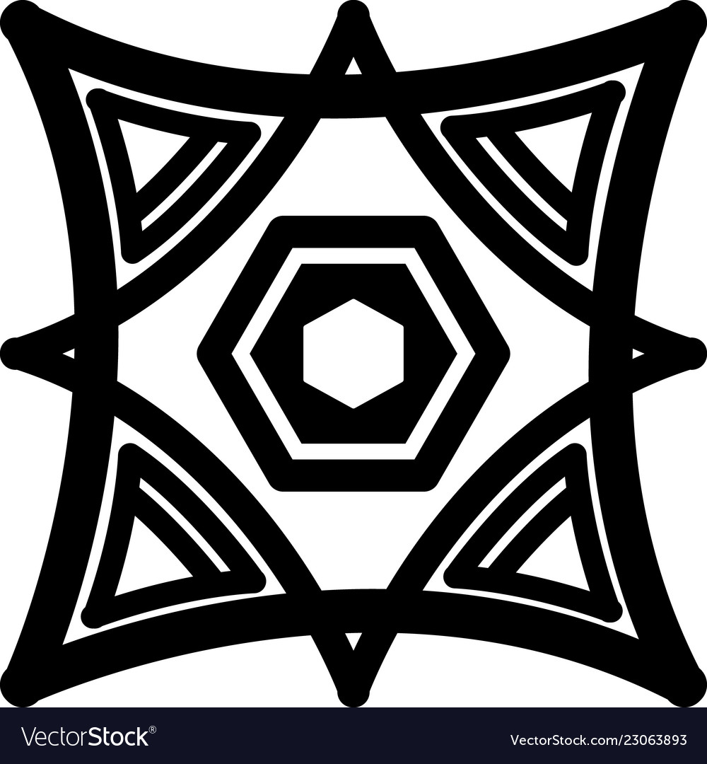 Abstract geometric seamless print pattern Vector Image