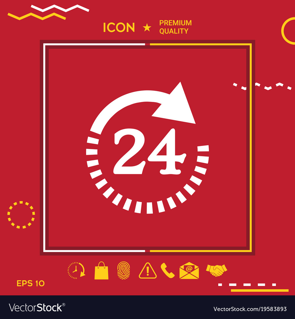Open Around The Clock Symbol Icon Opening Hours Vector Image open-around-the-clock-symbol-icon-opening-hours-vector-image