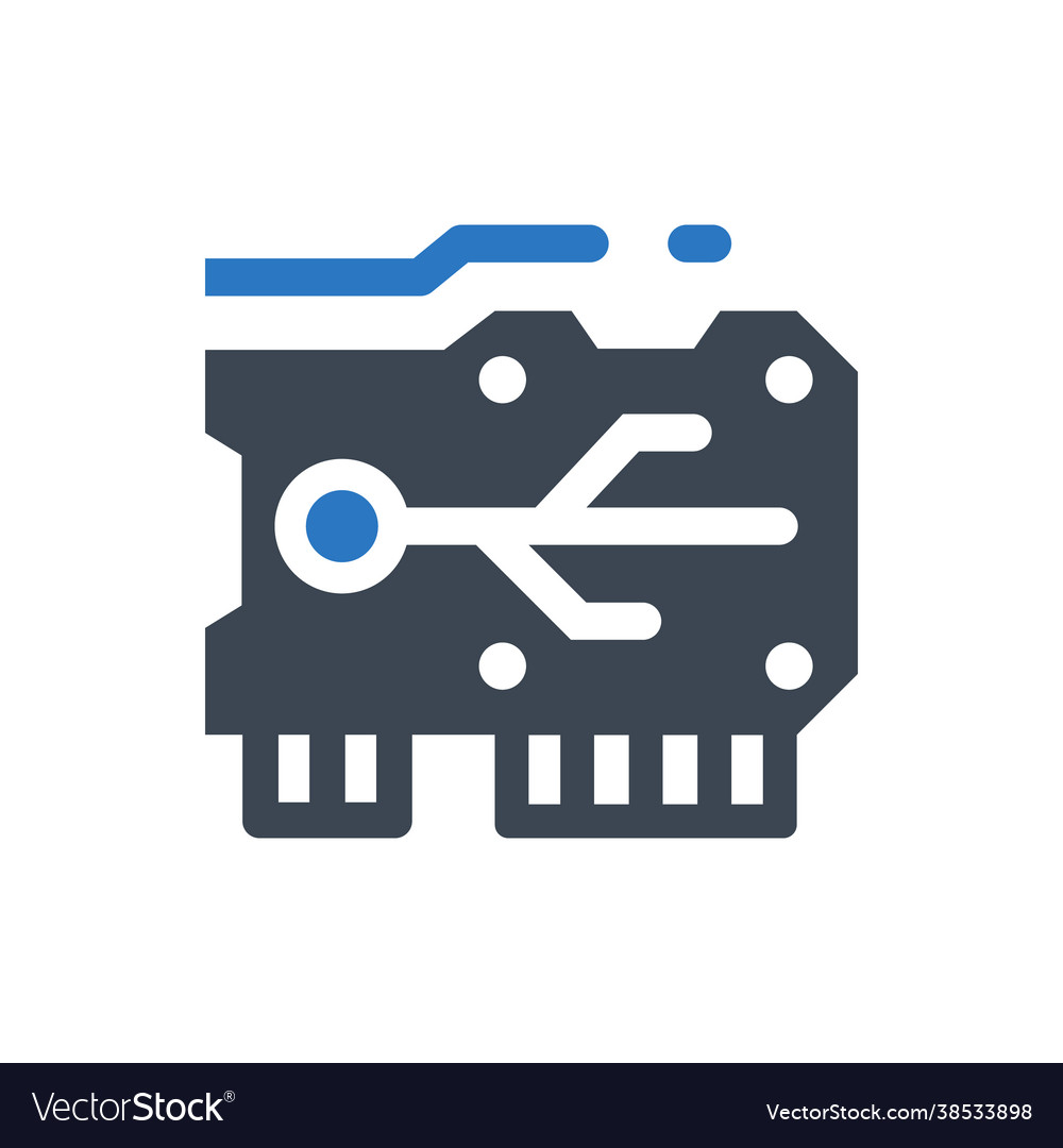 Usb controller icon Royalty Free Vector Image - VectorStock