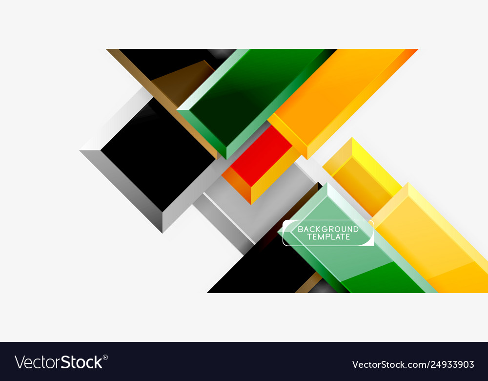 Abstract arrows composition background Royalty Free Vector