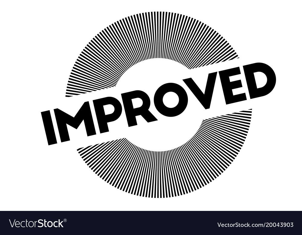 Improved typographic stamp Royalty Free Vector Image