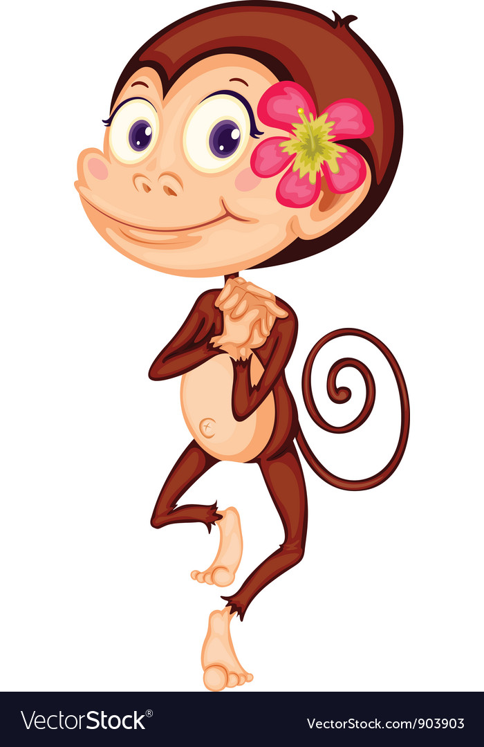 Monkey Royalty Free Vector Image - VectorStock