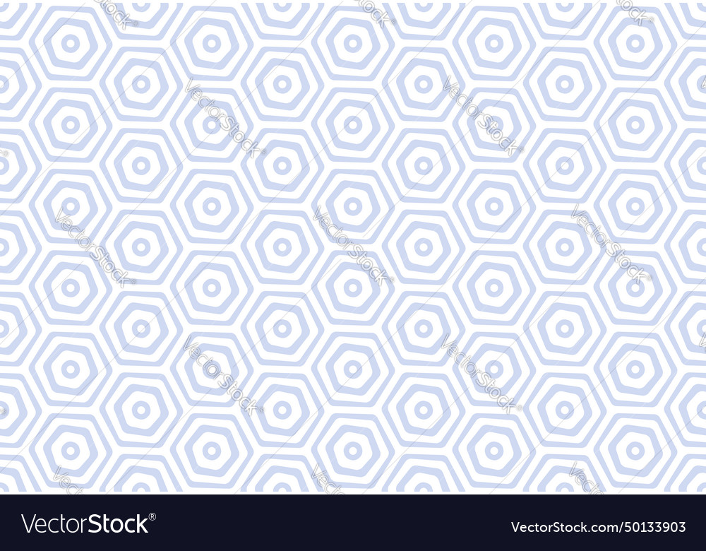 Seamless hexagons pattern Royalty Free Vector Image