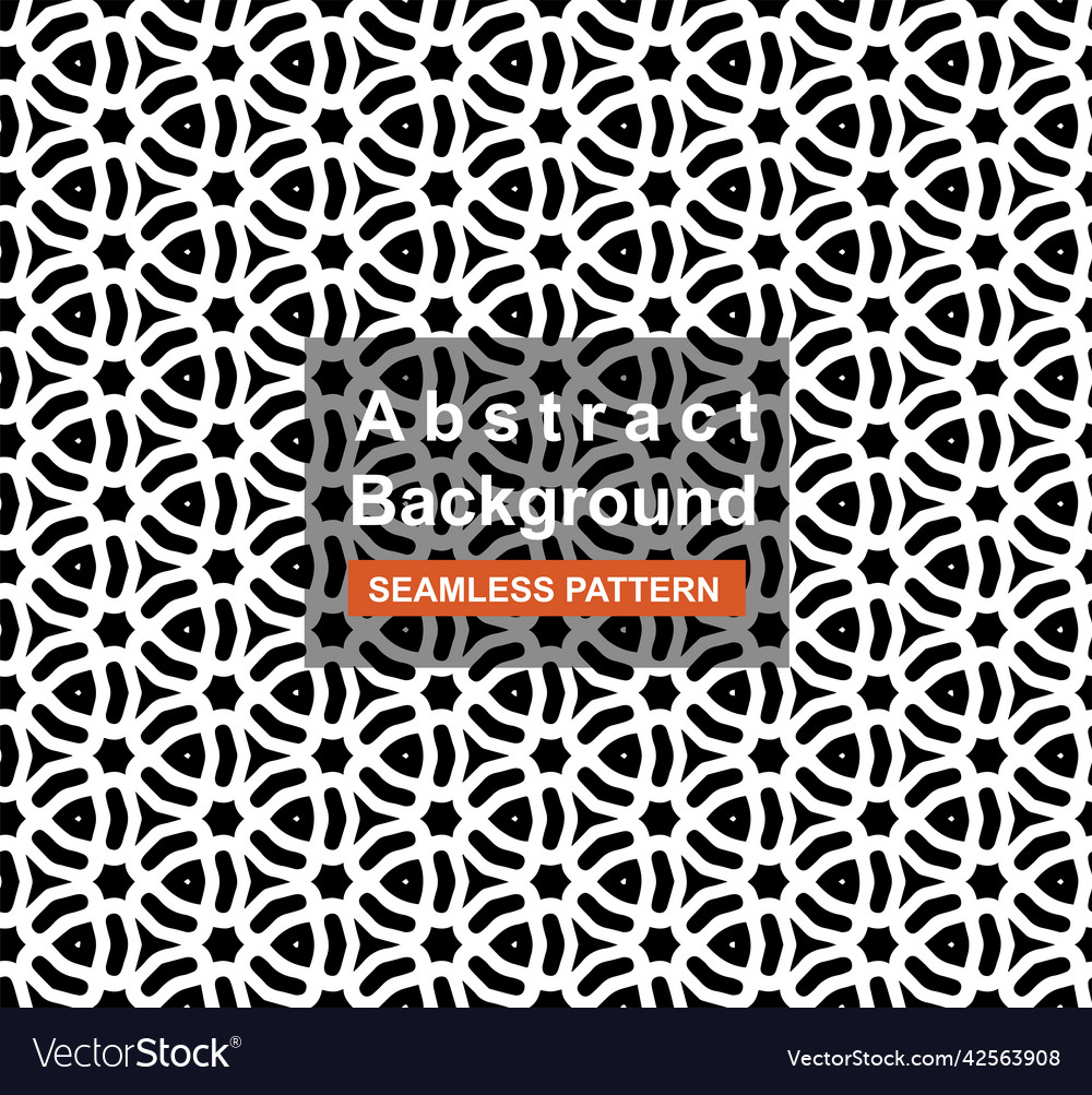 Abstract geometric seamless pattern background Vector Image