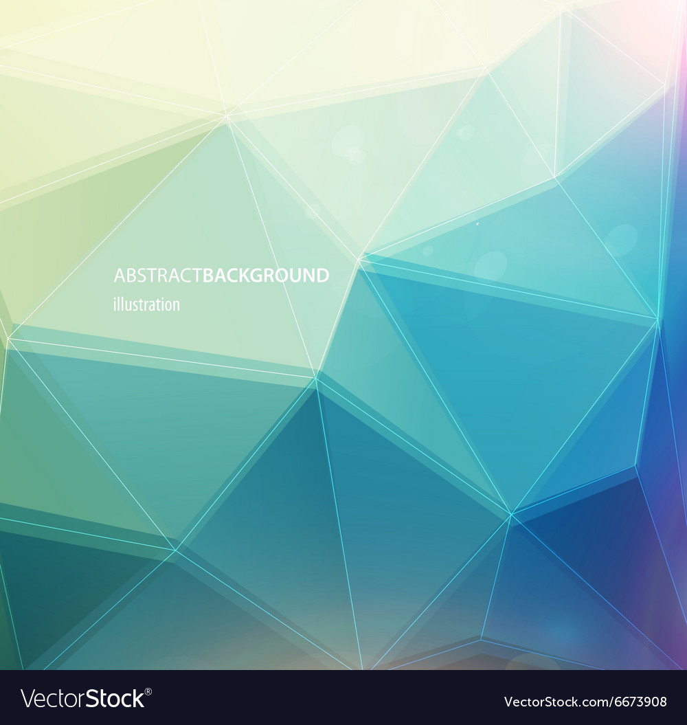 Abstract triangular background Royalty Free Vector Image