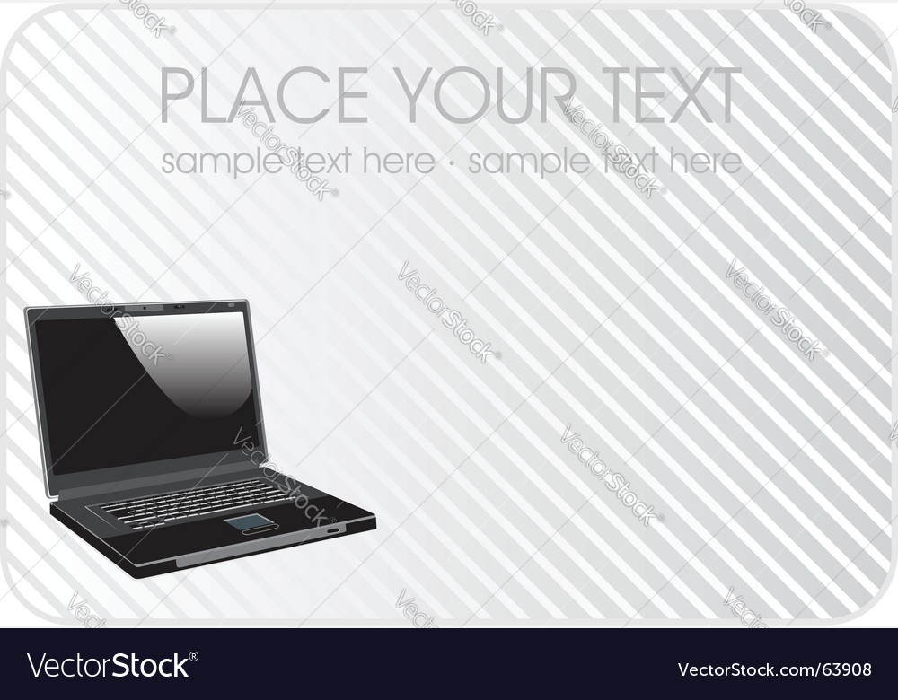Notebook Royalty Free Vector Image - VectorStock