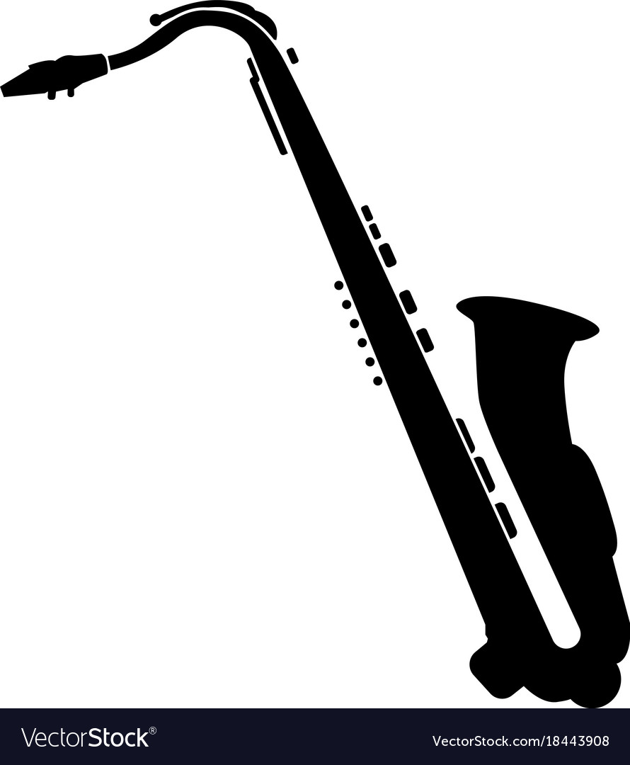 Saxophone Royalty Free Vector Image - VectorStock