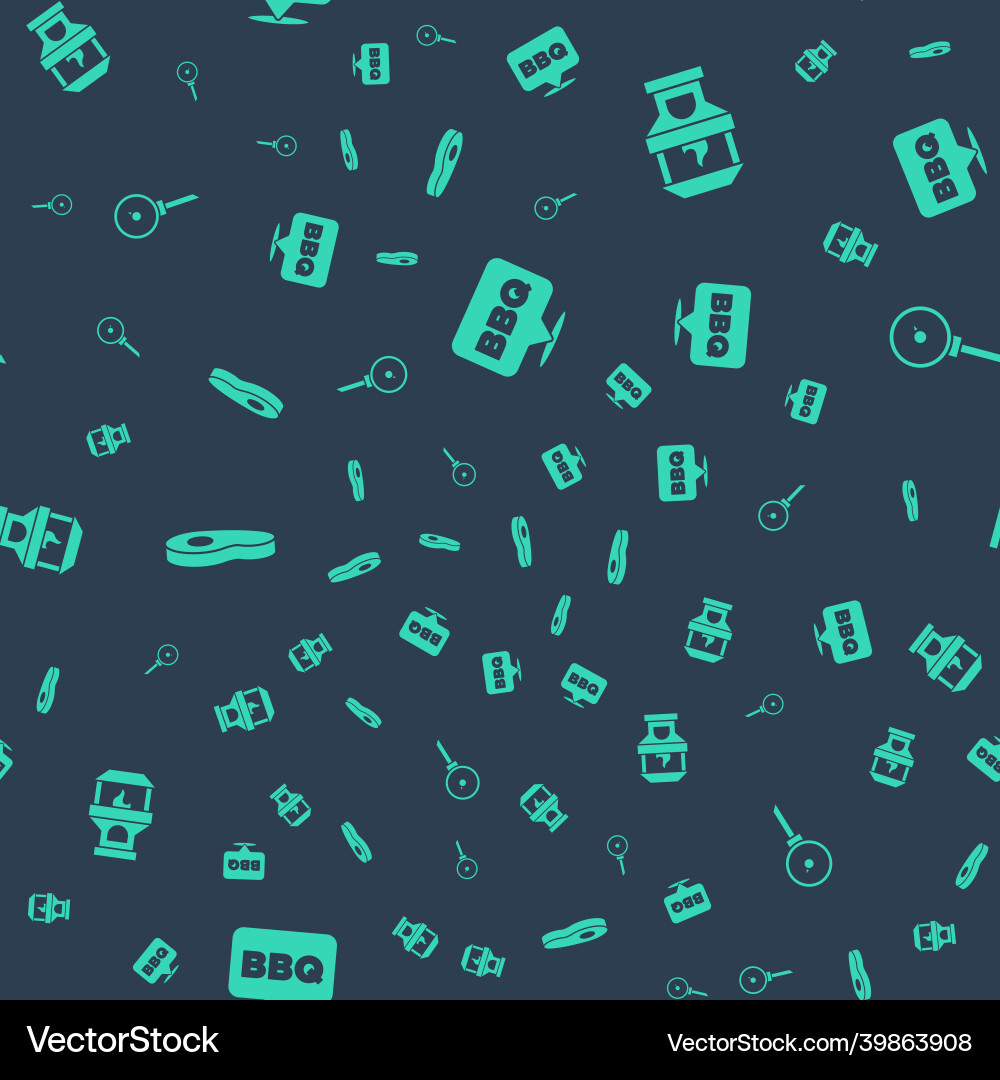 Set barbecue brick stove steak meat and kitchen Vector Image