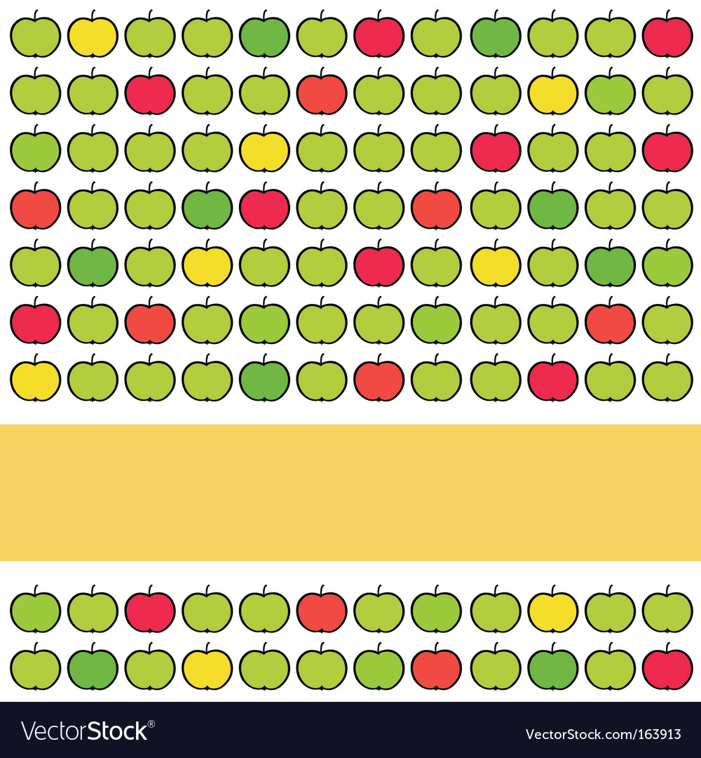 Apples Royalty Free Vector Image - VectorStock