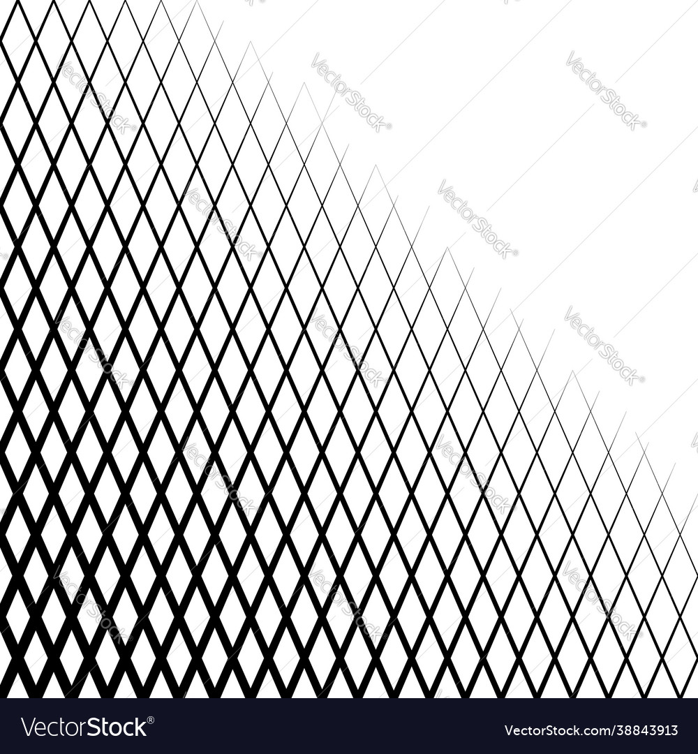 Background with gradient diamond shaped cells Vector Image