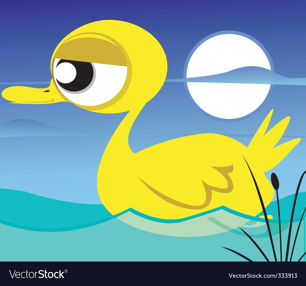 Duck Royalty Free Vector Image - VectorStock