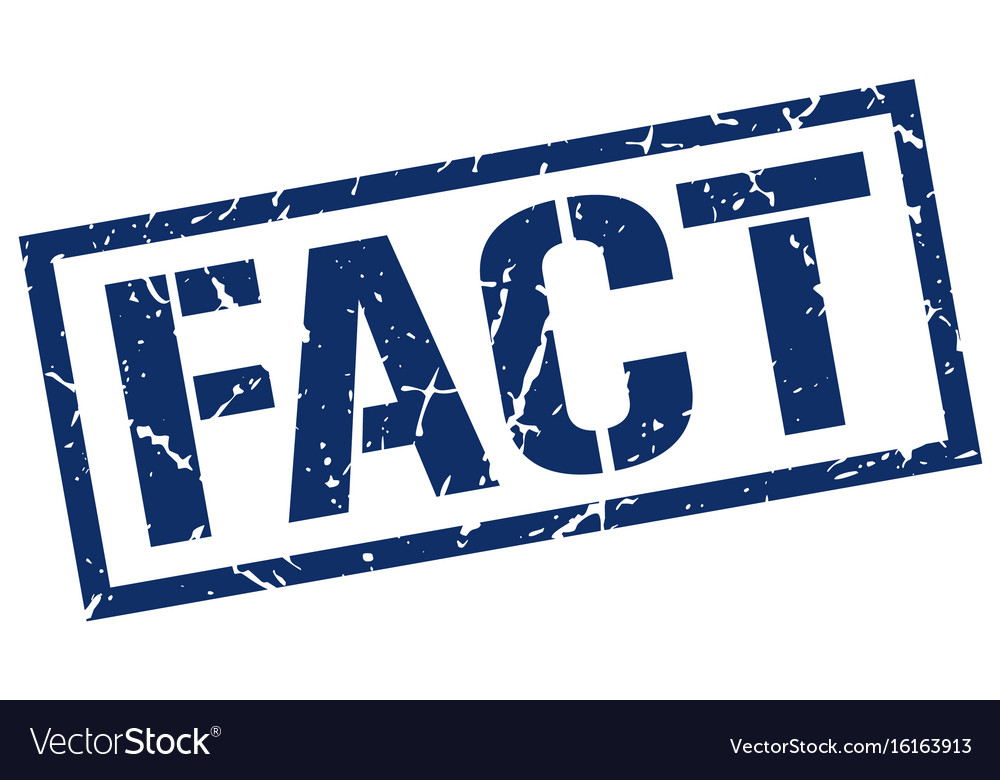 Fact stamp Royalty Free Vector Image - VectorStock