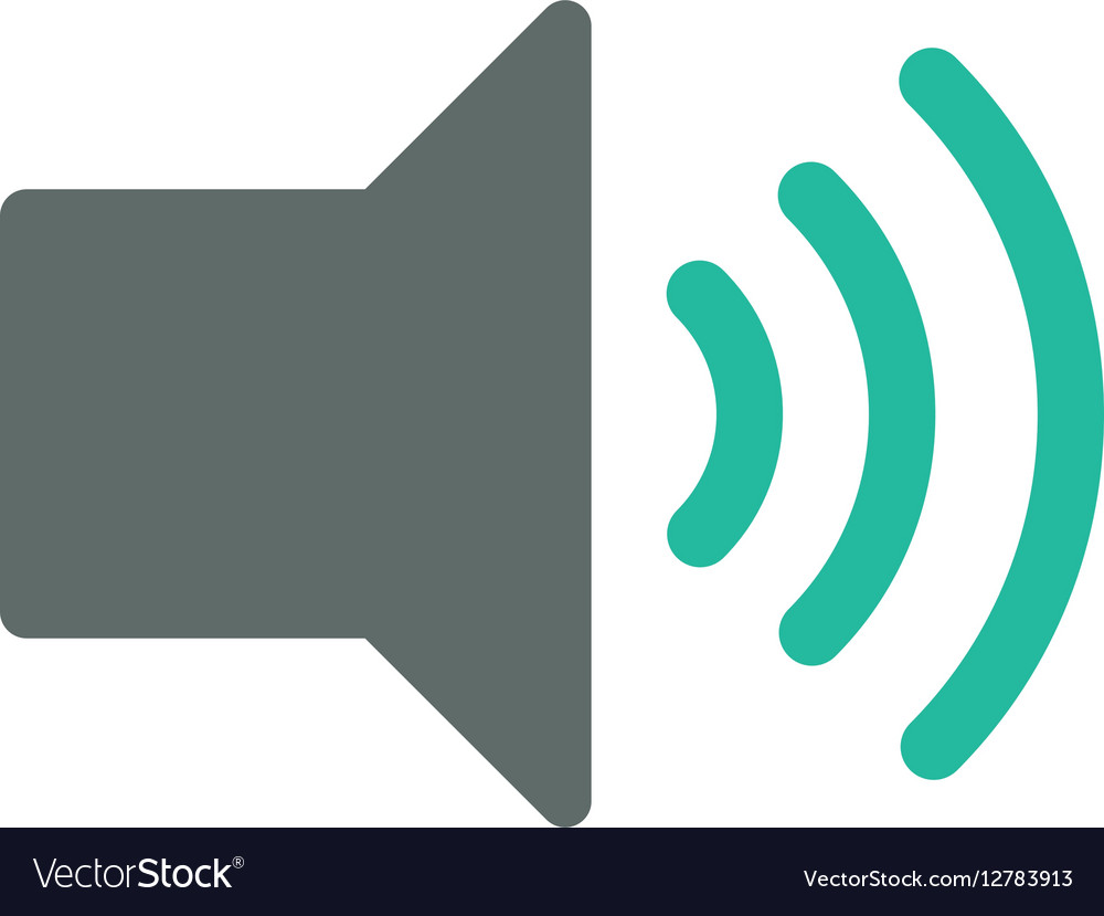 Music volume control Royalty Free Vector Image