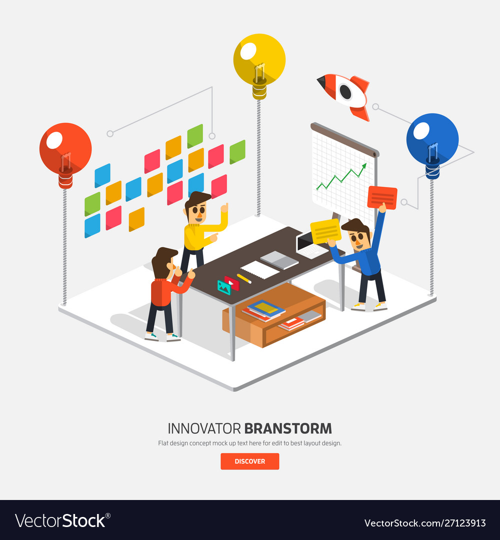 Show process Royalty Free Vector Image - VectorStock