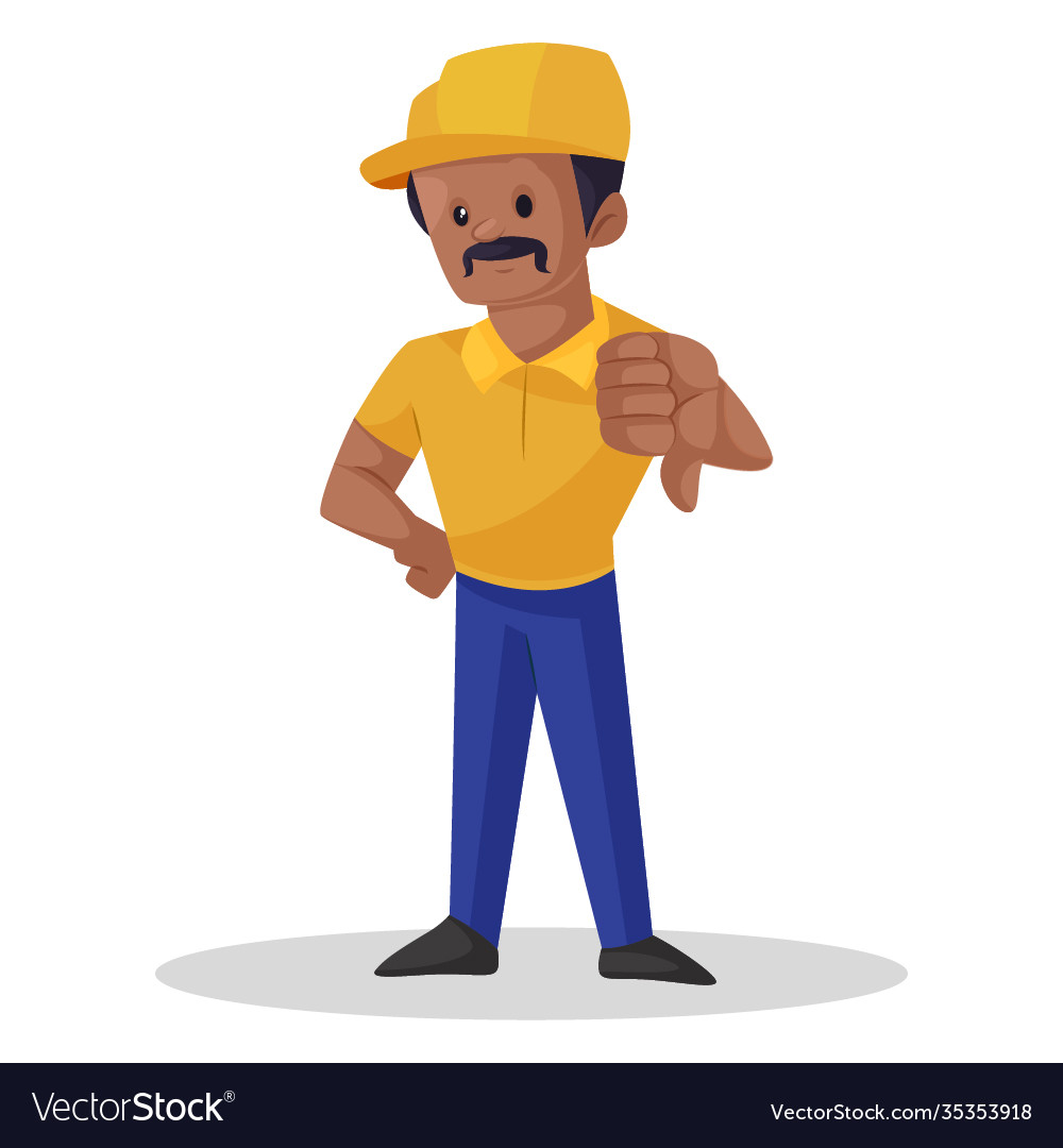 Builder cartoon Royalty Free Vector Image - VectorStock