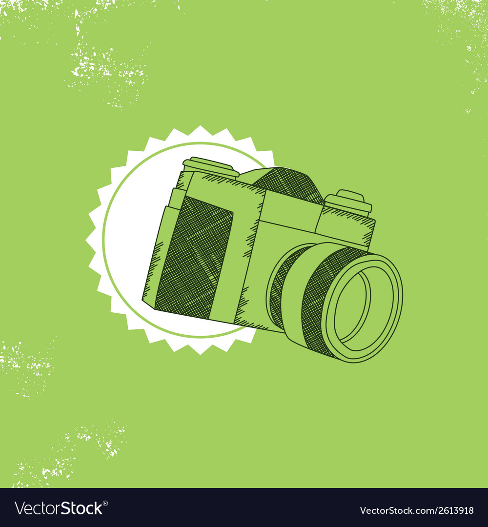 Camera design element Royalty Free Vector Image