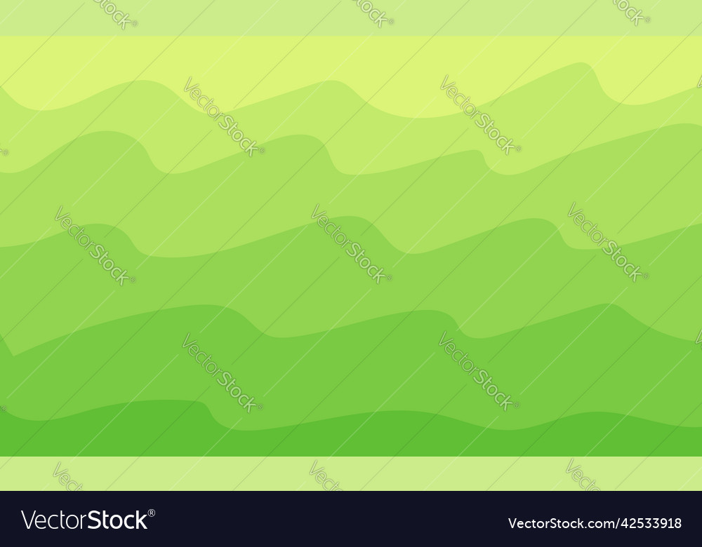Green wave line pattern background Royalty Free Vector Image