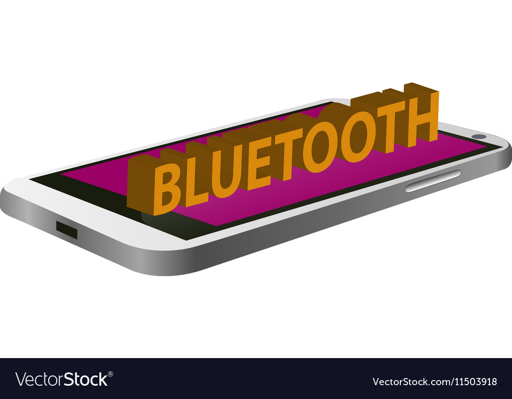 Isolated cellphone Royalty Free Vector Image - VectorStock