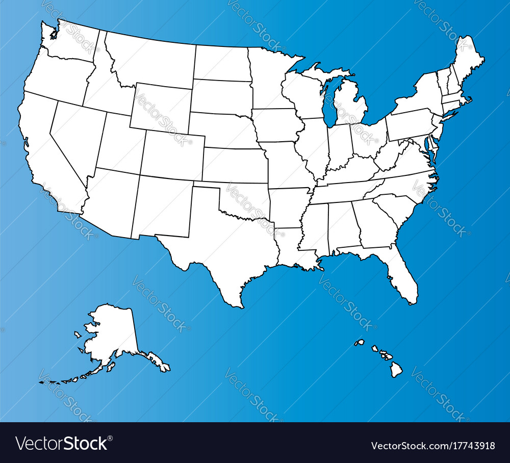 United states of america Royalty Free Vector Image