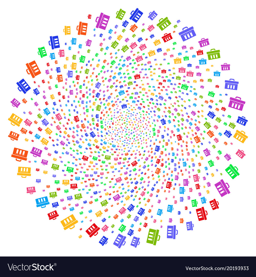Analysis swirl motion Royalty Free Vector Image