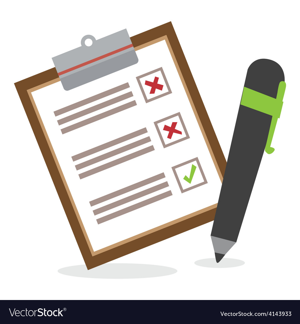 Survey design Royalty Free Vector Image - VectorStock