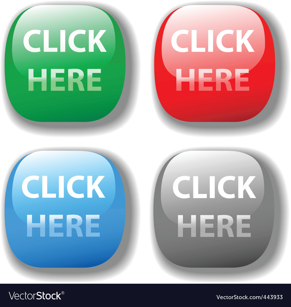 Website buttons Royalty Free Vector Image - VectorStock