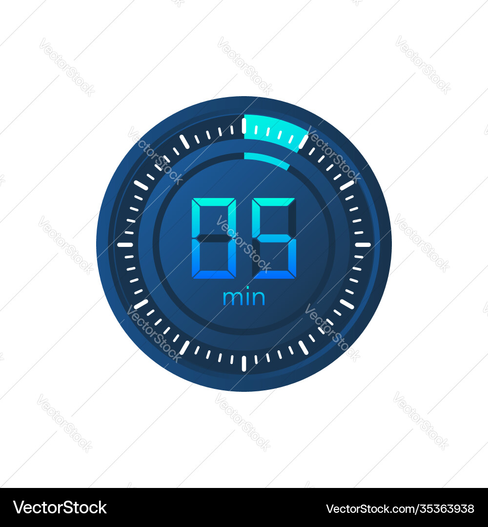 5 minutes stopwatch icon stopwatch Royalty Free Vector Image