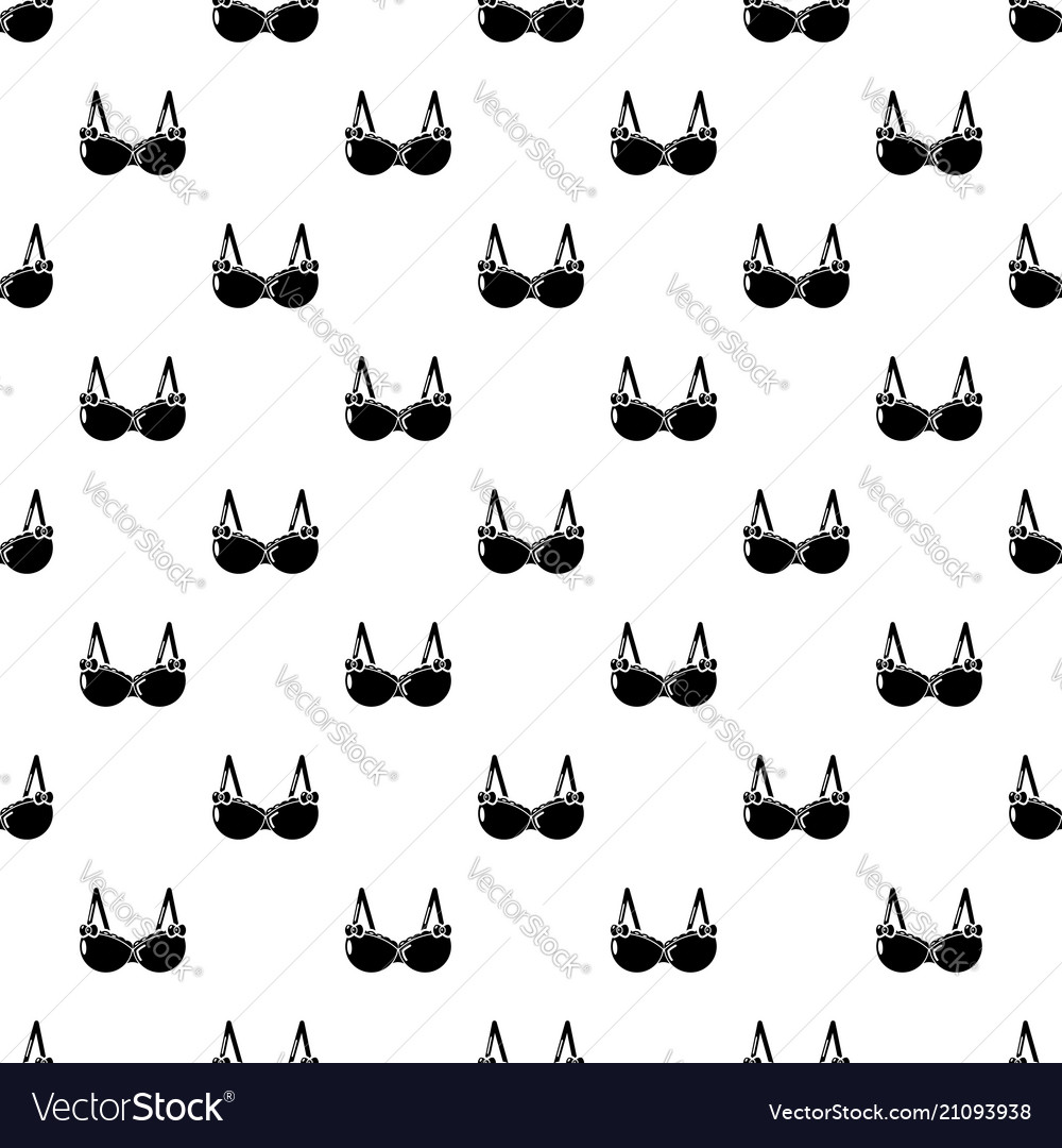 Brassiere Wear Icon Simple Black Style Royalty Free Vector