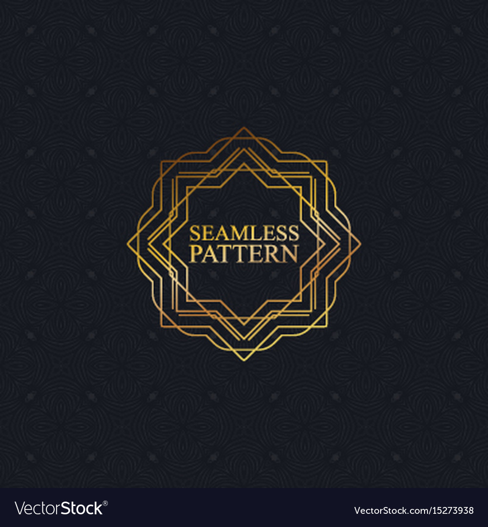 Seamless elegant pattern Royalty Free Vector Image