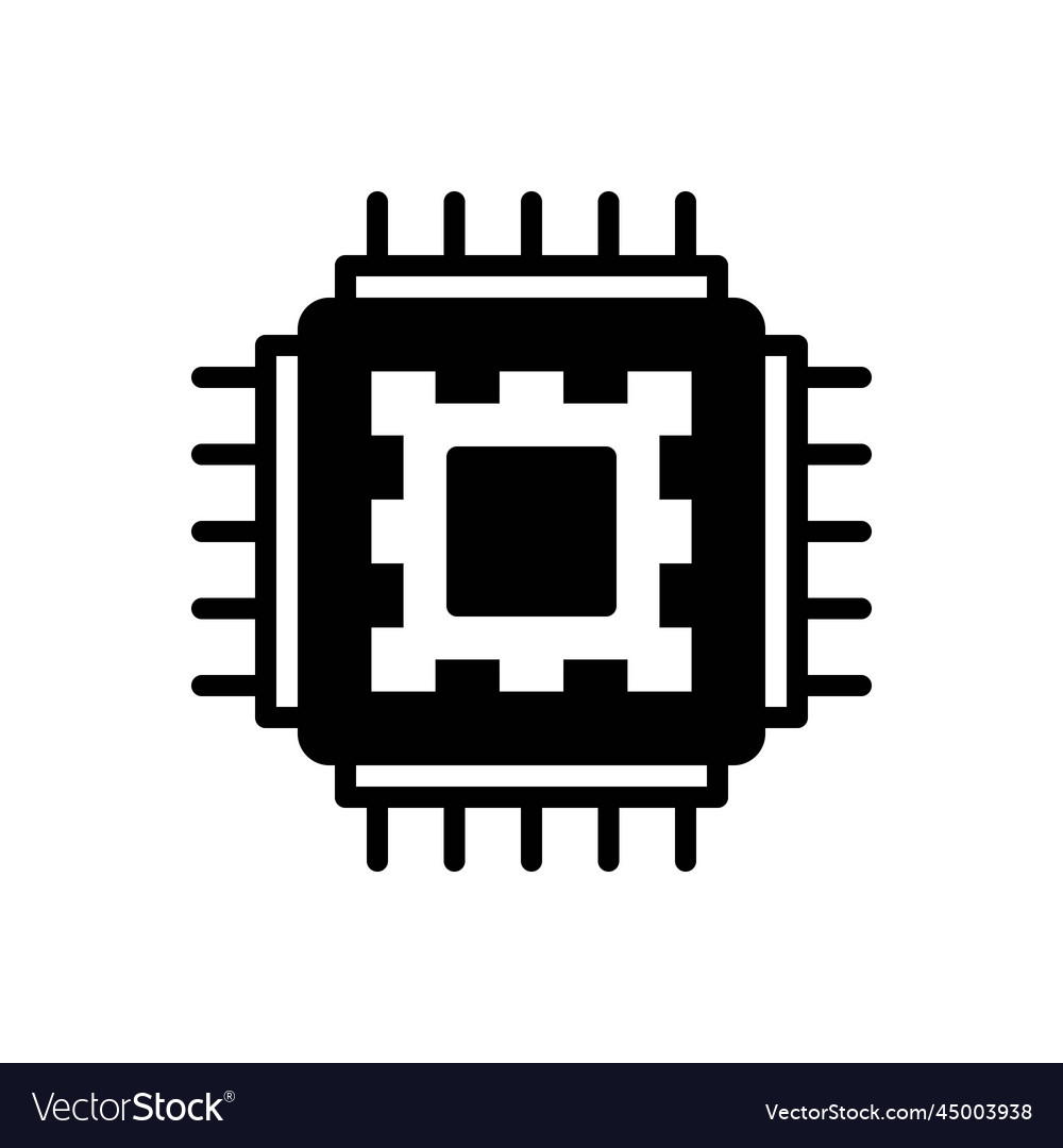 Semiconductor Royalty Free Vector Image - VectorStock