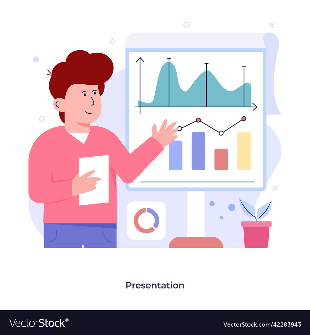 Presentation Royalty Free Vector Image - VectorStock