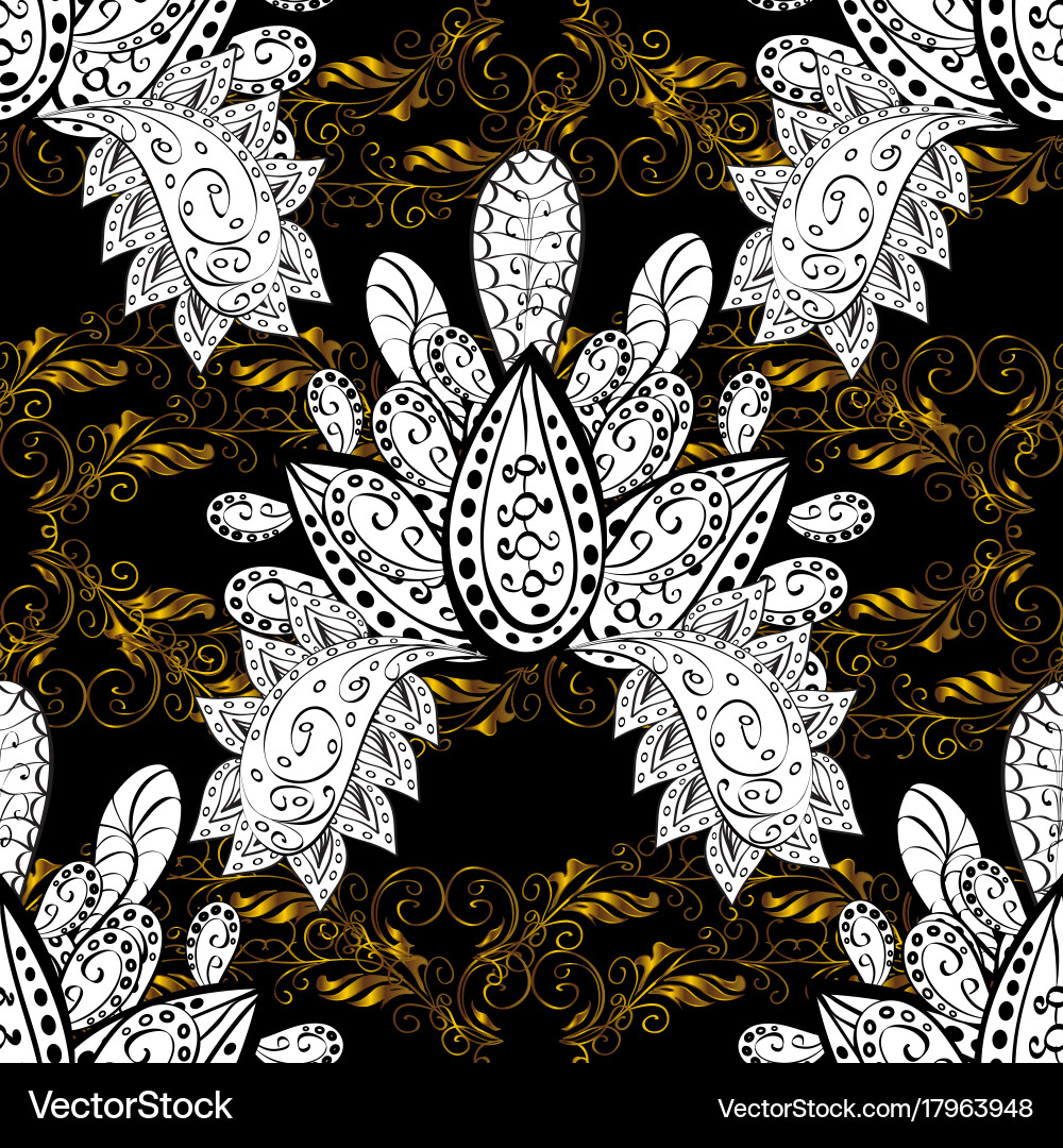 Design vintage for card sketch wrapping textile Vector Image