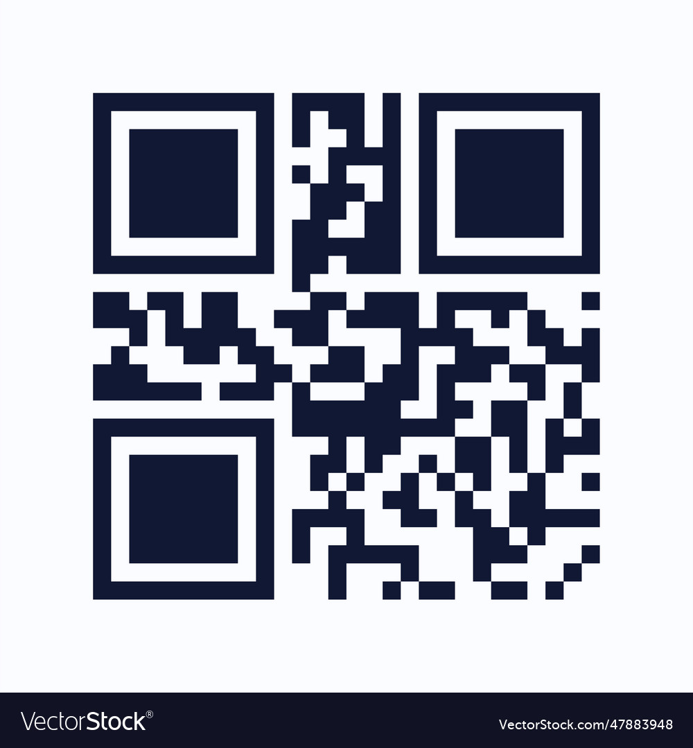 Qr code quick response marketing Royalty Free Vector Image