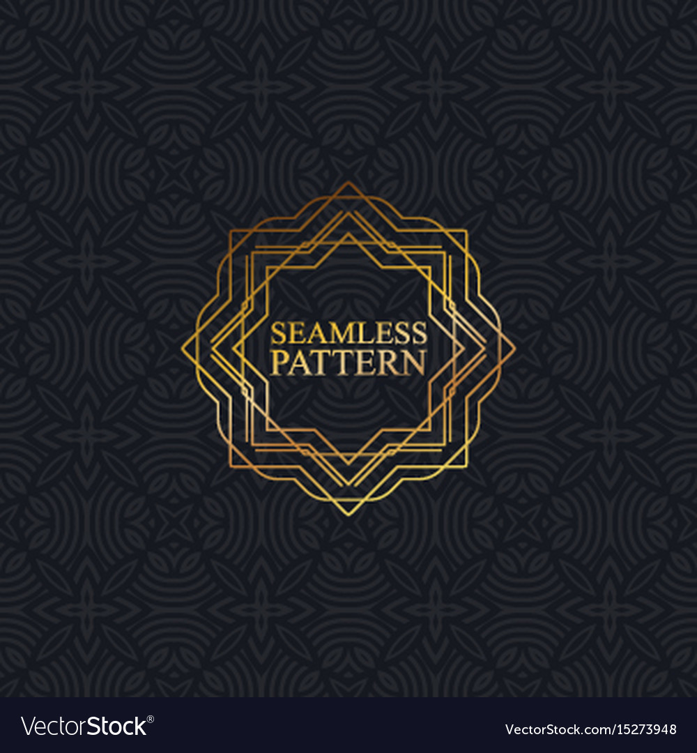Seamless elegant pattern Royalty Free Vector Image