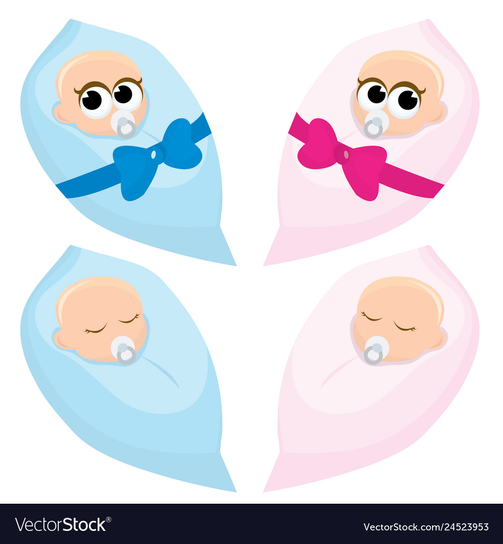 Babies Royalty Free Vector Image - VectorStock
