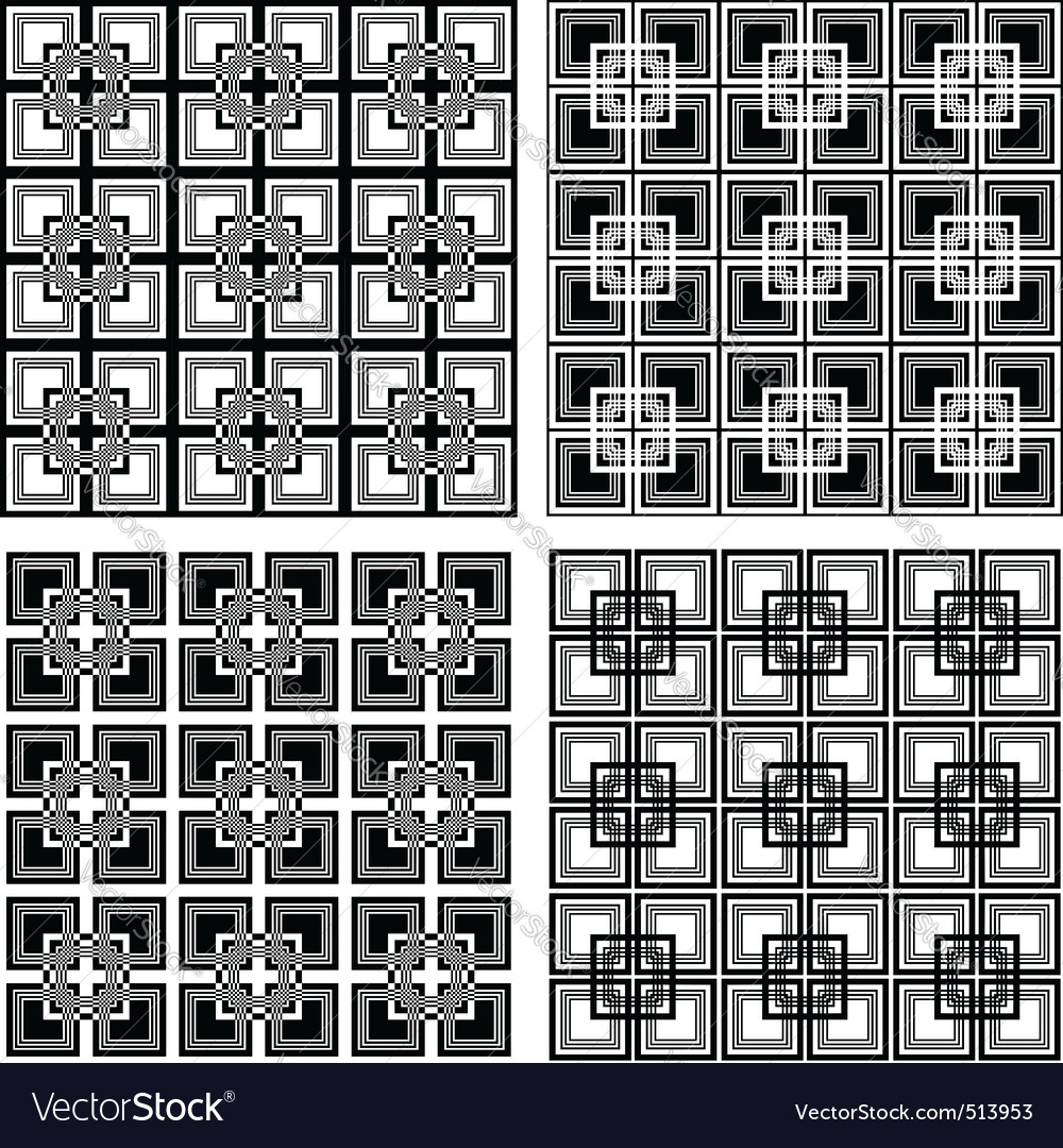 Checkered patterns Royalty Free Vector Image - VectorStock