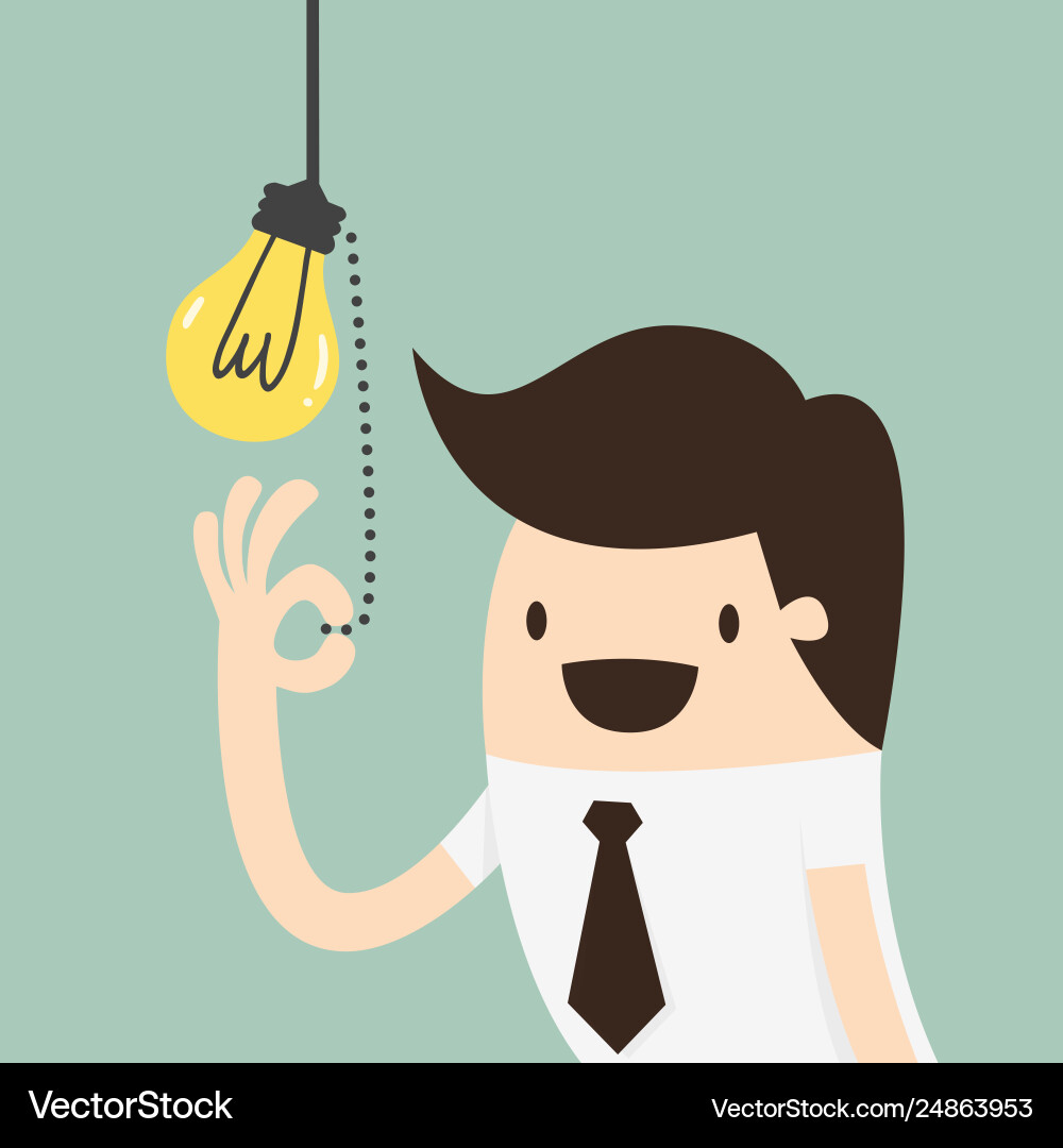 Idea concept Royalty Free Vector Image - VectorStock