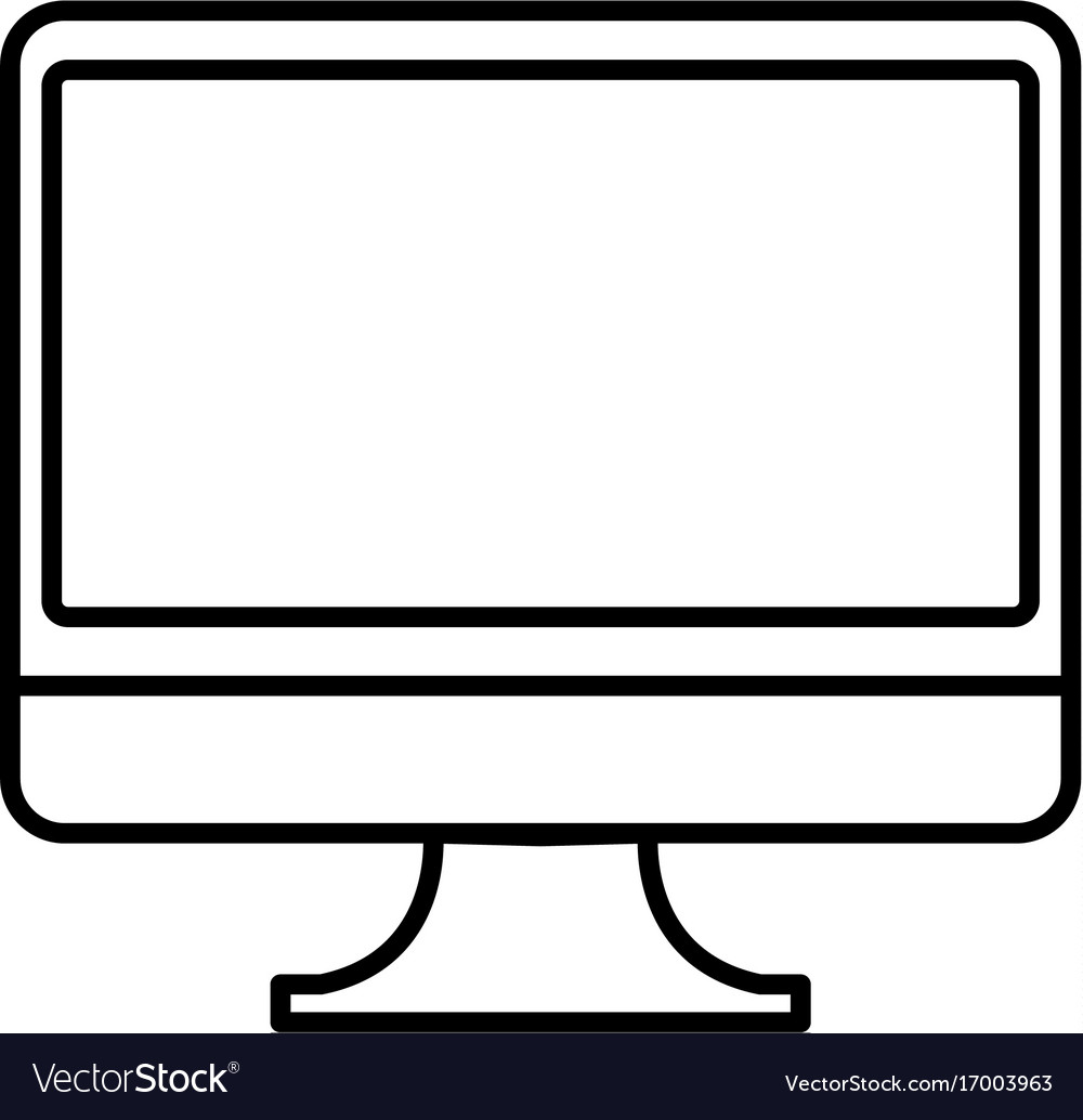 Computer icon imag Royalty Free Vector Image - VectorStock