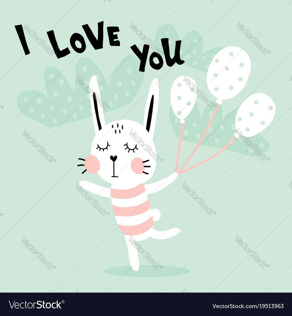 Dancing rabbit Royalty Free Vector Image - VectorStock