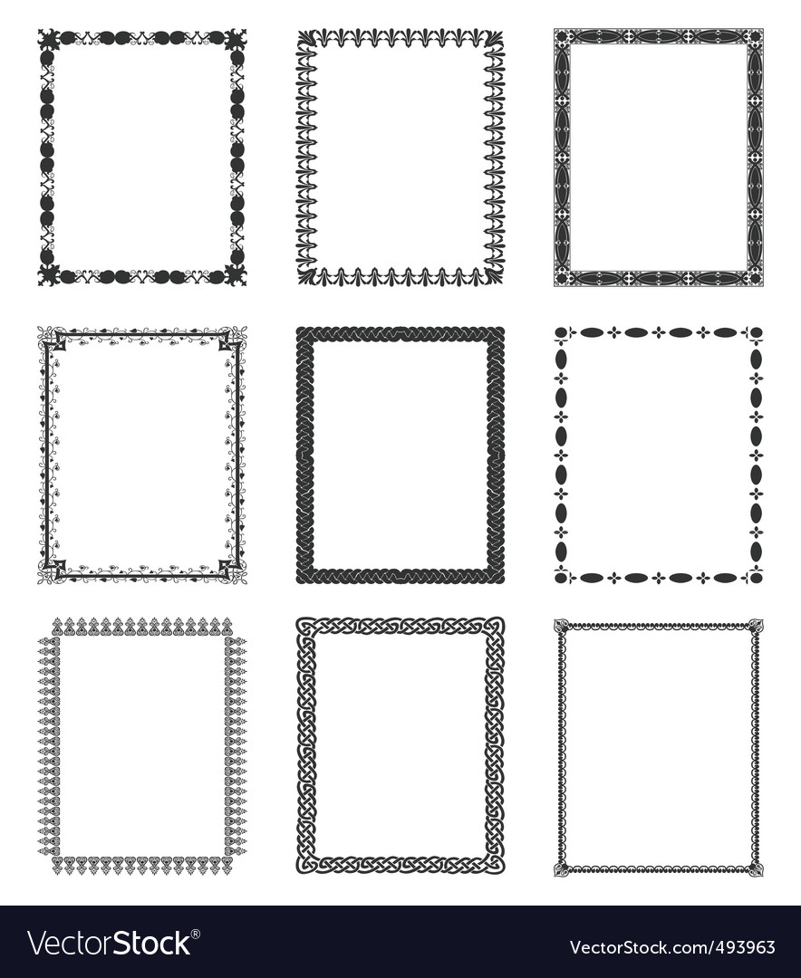 Framework Royalty Free Vector Image - VectorStock