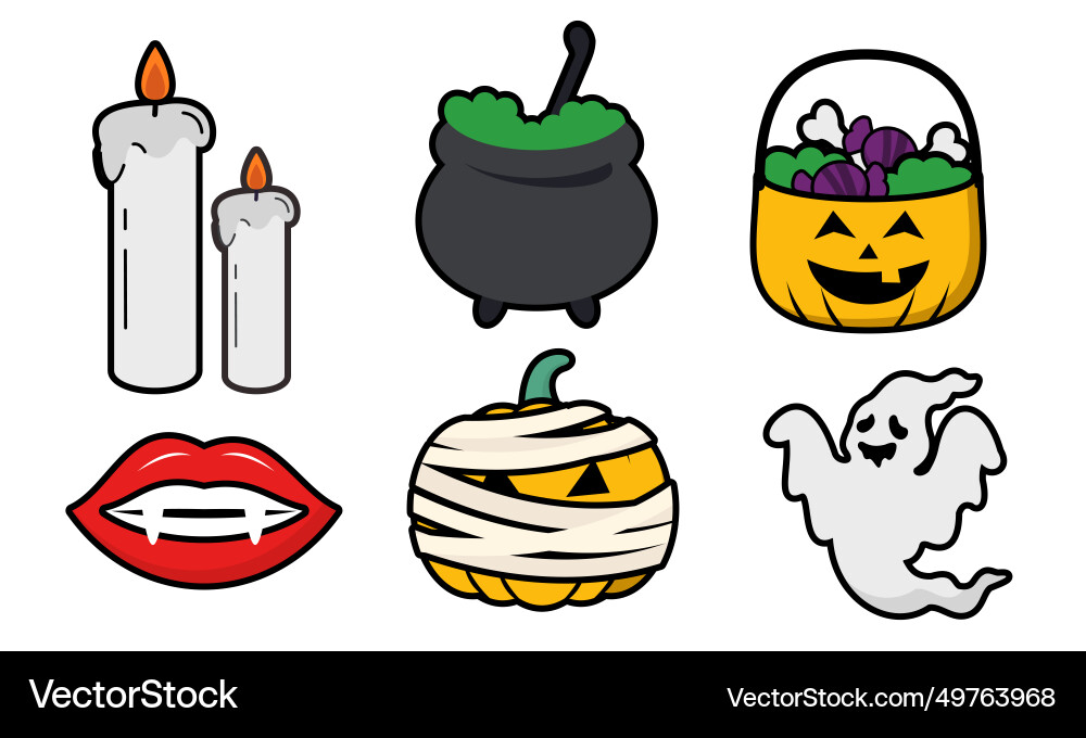Cartoon halloween design Royalty Free Vector Image