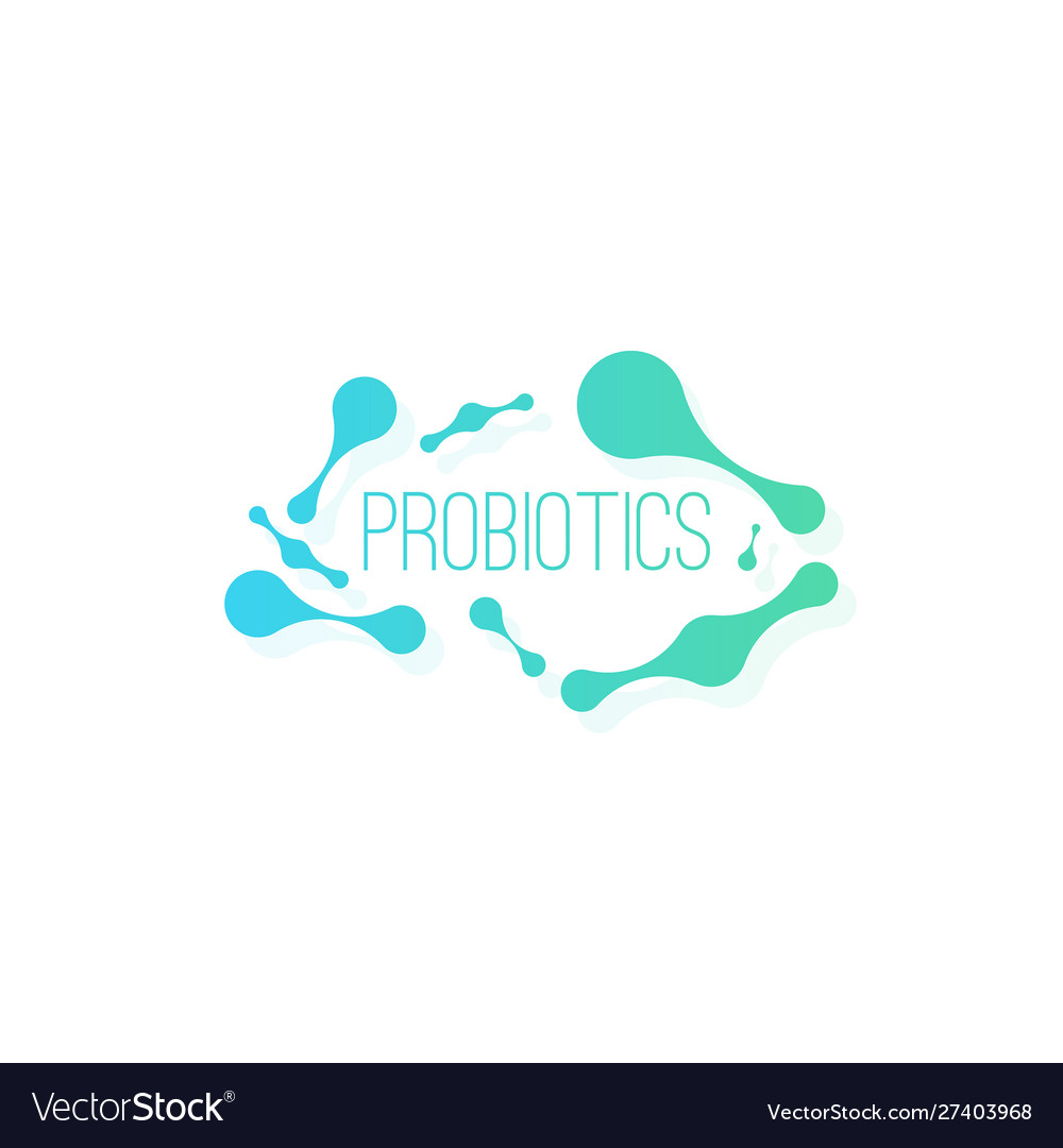 Probiotic bacteria Royalty Free Vector Image - VectorStock