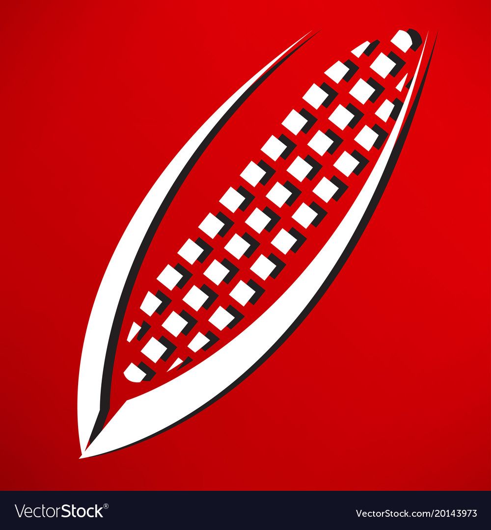 Corn icon Royalty Free Vector Image - VectorStock