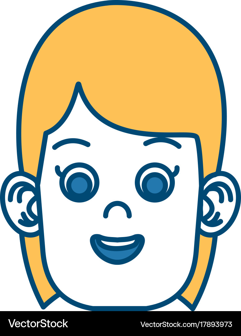 Cute girl cartoon Royalty Free Vector Image - VectorStock