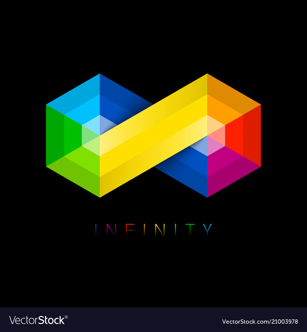 Infinity symbol limitless sign Royalty Free Vector Image Infinity symbol limitless sign Royalty Free Vector Image