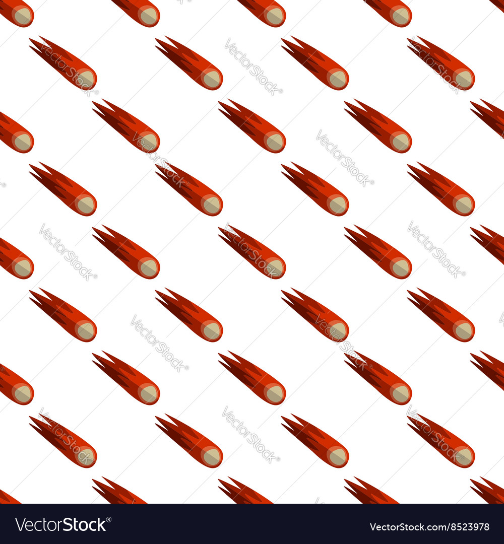 Meteorite pattern seamless Royalty Free Vector Image