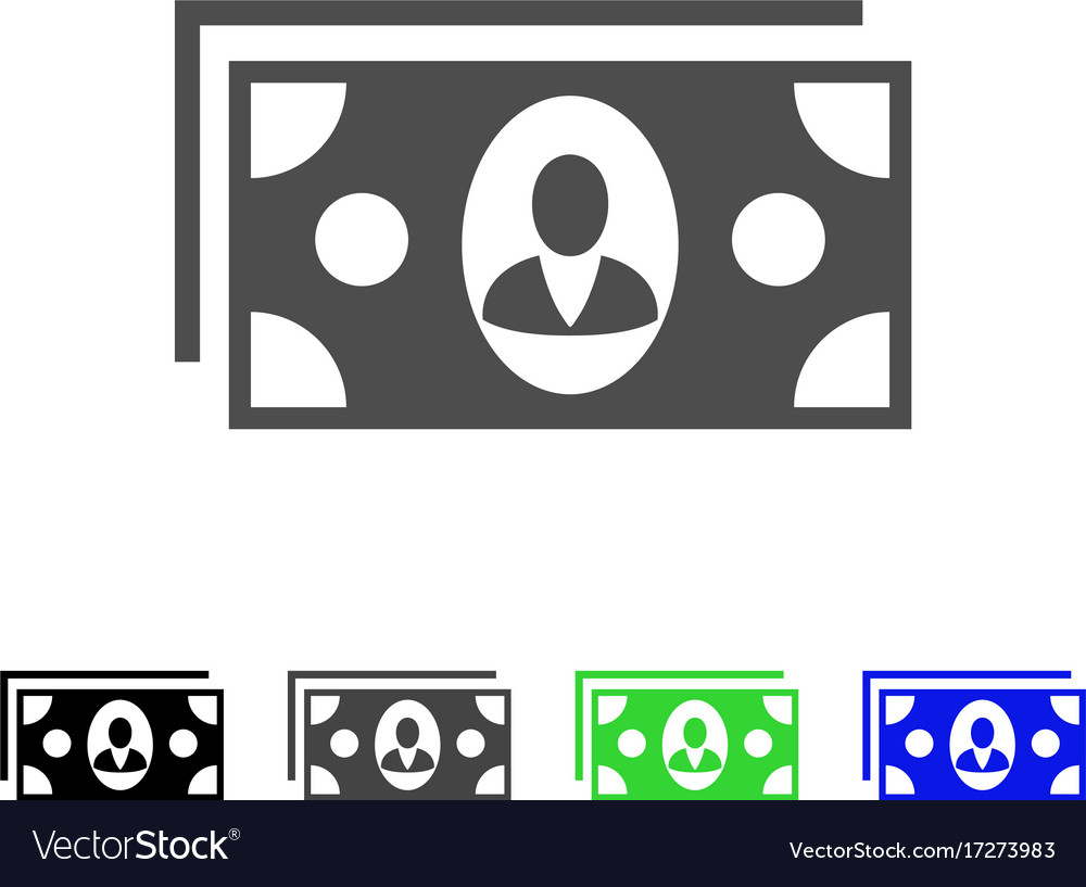 Banknotes icon Royalty Free Vector Image - VectorStock