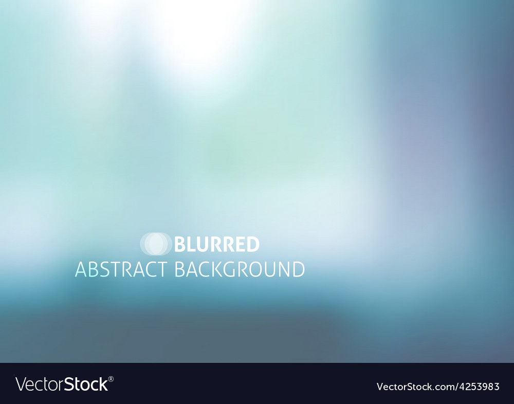 Blurred abstract Royalty Free Vector Image - VectorStock
