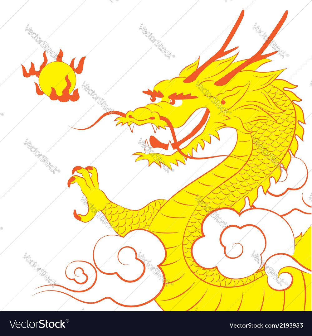 Dragon Royalty Free Vector Image - VectorStock